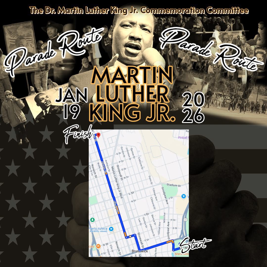 MLK Parade Route | Brunswick GA