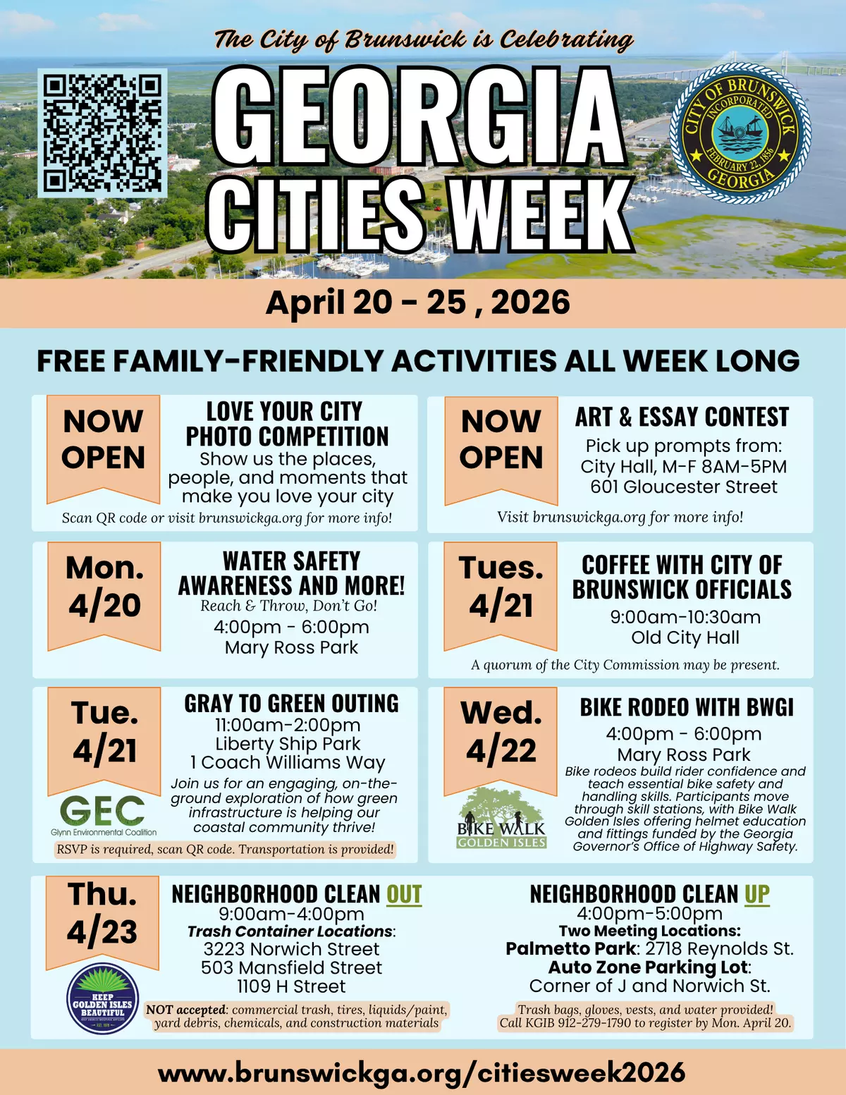 Georgia Cities Week 2026 | Brunswick GA